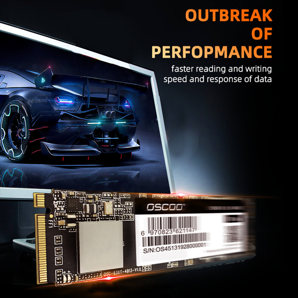 OSCOO TLC + 2263XT M.2 2280 PCIe NVME M.2 SSD 1TB 512GB 256GB 128GB ภายในโซลิดสเตทไดรฟ์ ...
