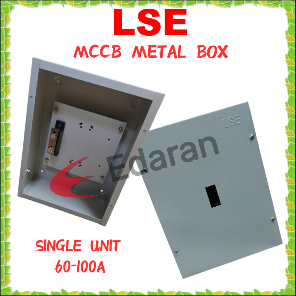 LSE MCCB METAL BOX 1 UNIT X 60A-100A (INDOOR) | Lazada