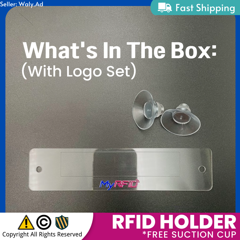 MyRFID Holder /RFID Tag Sticker Toll Tng RFID Touch and Go Card Tng ...
