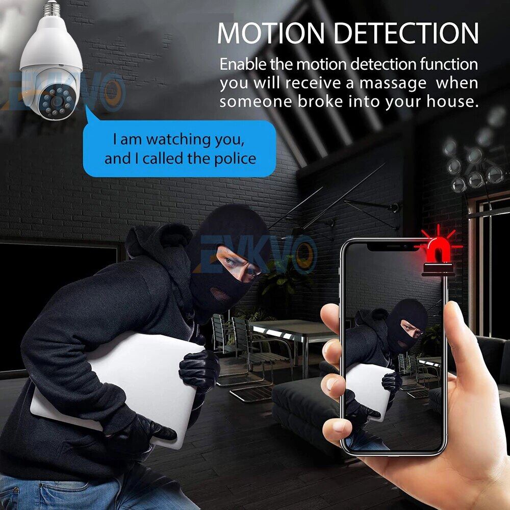 EVKVO YCC365 PLUS LED & IR Night Vison 2 inch FHD 5MP 4X ZOOM Auto ...