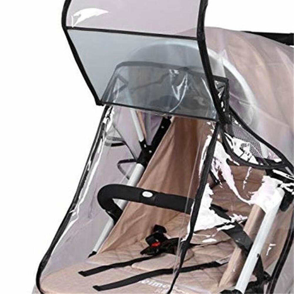 Buggy Rain Cover Universal Rain Cover สำหรับรถเข็นเด็ก - MixASale