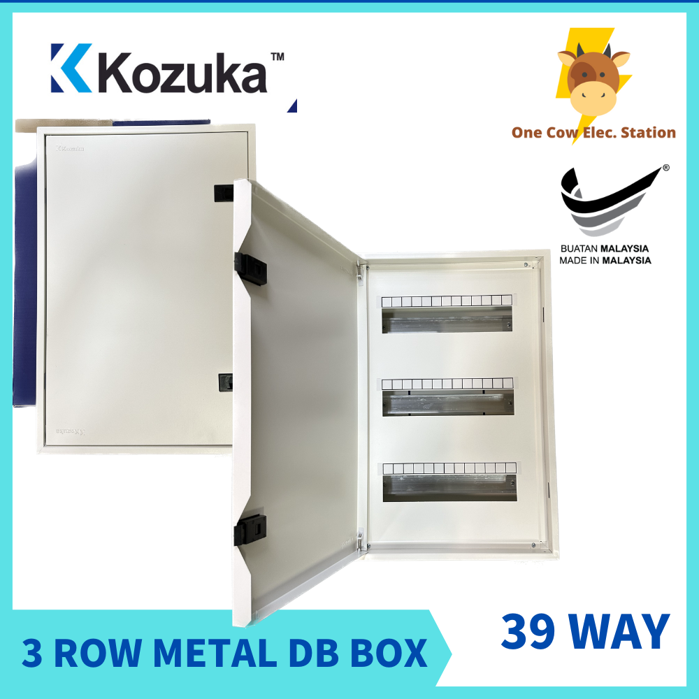 KOZUKA KU-313/39 #3 ROW #39WAY #METAL CLAD #MCB BOX #DB BOX #TIGA ...
