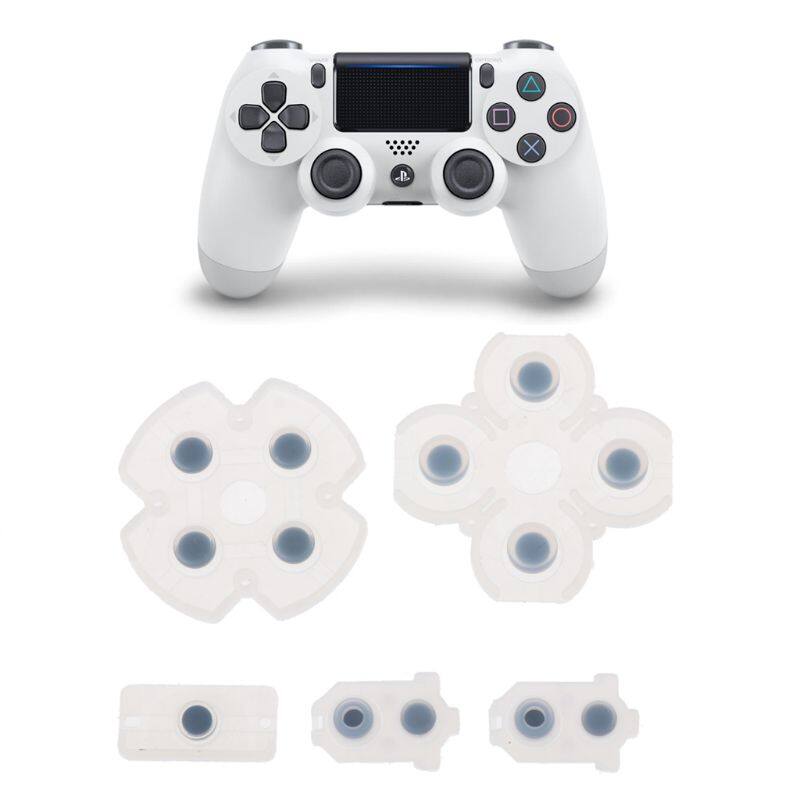 For PS4 Controller Conductive Rubber Pad Silicone Pad for PS 4 JDS JDM ...