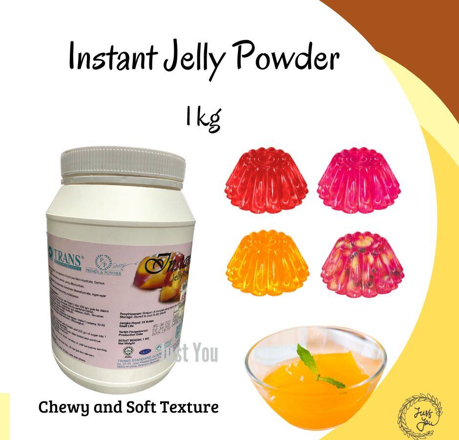 Instant Jelly Powder 即溶果冻粉 [Halal] 1kg | Lazada