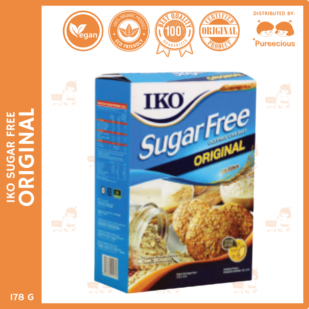 Iko Sugar Free Original Oat Biscuit 178g Mh Food X Osome Jaya Lazada