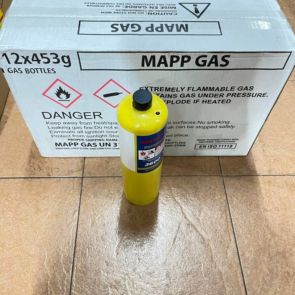(12Pcs 1Box) mapp gas for aircondman use offer price sales MAPP GAS ...