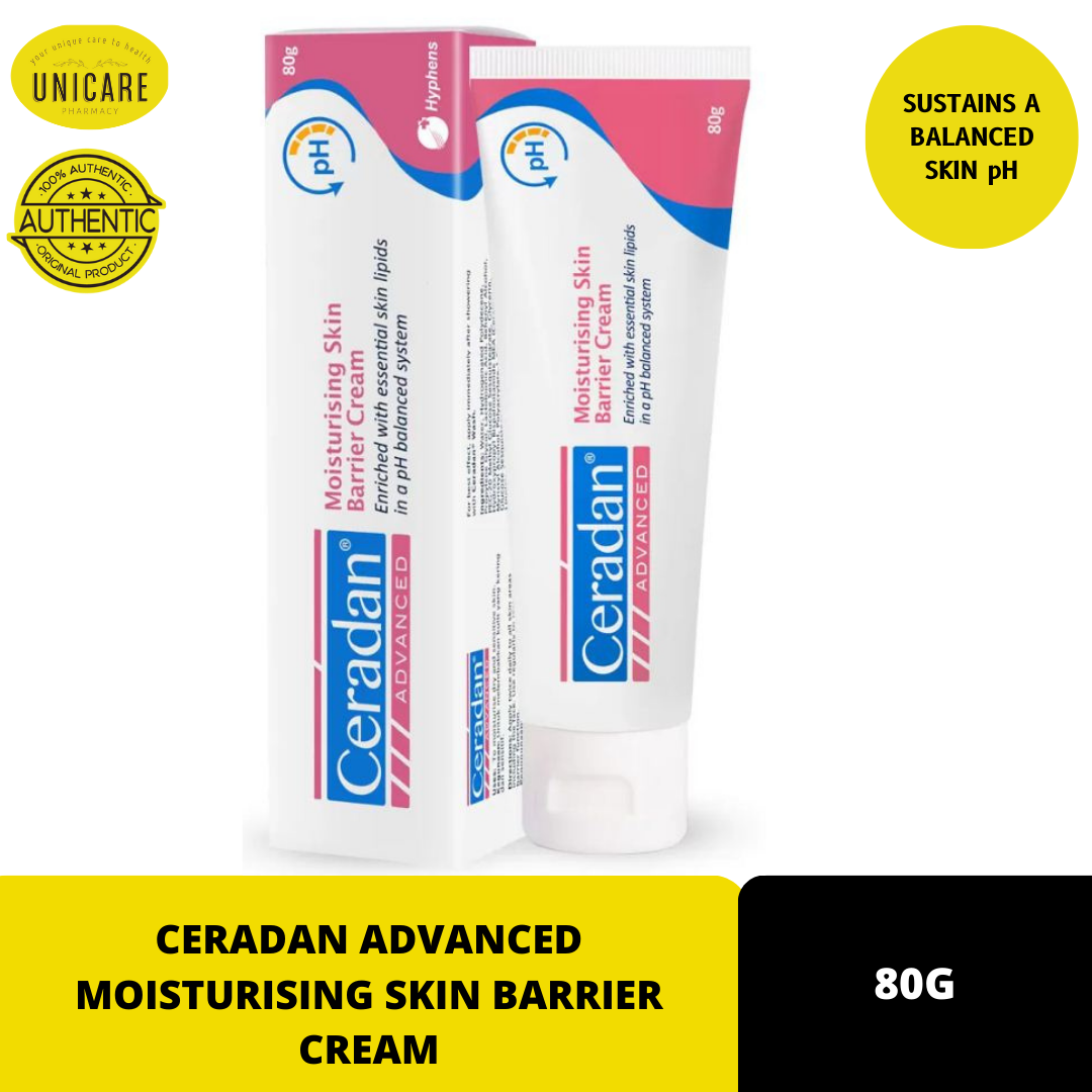 CERADAN ADVANCED MOISTURISING SKIN BARRIER CREAM 80G | Lazada