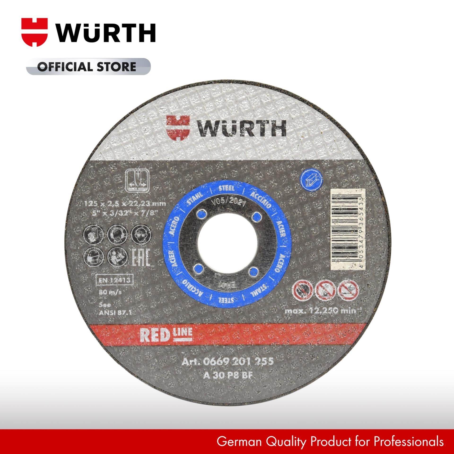 Wurth Cutting Disc For Steel | 350 mm Diameter, 25pcs | Lazada