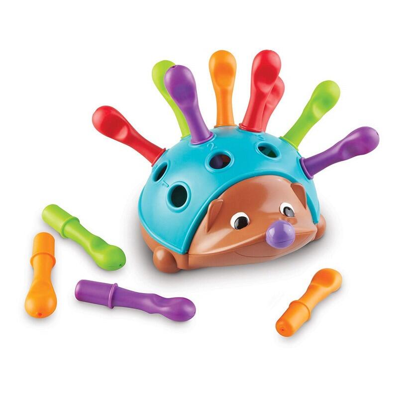 Hedgehog sorter toy/ Color sorting/ Fine motor training/ Hand eye ...