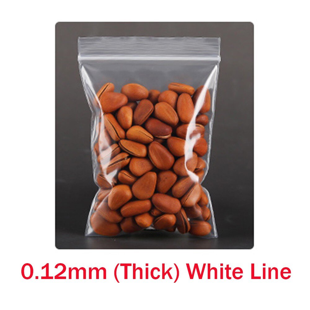 🇲🇾 Small Large Food Grade Storage Transparent Plastic Zipper Bag ...