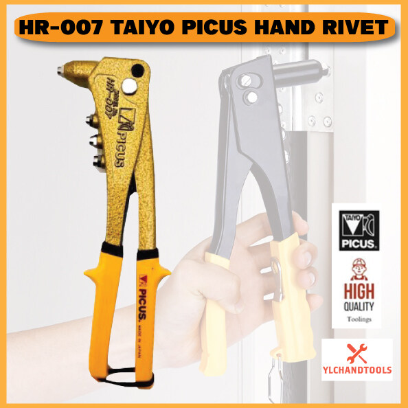 HR-007 TAIYO PICUS HAND RIVETER ( MADE IN JAPAN ) | Lazada