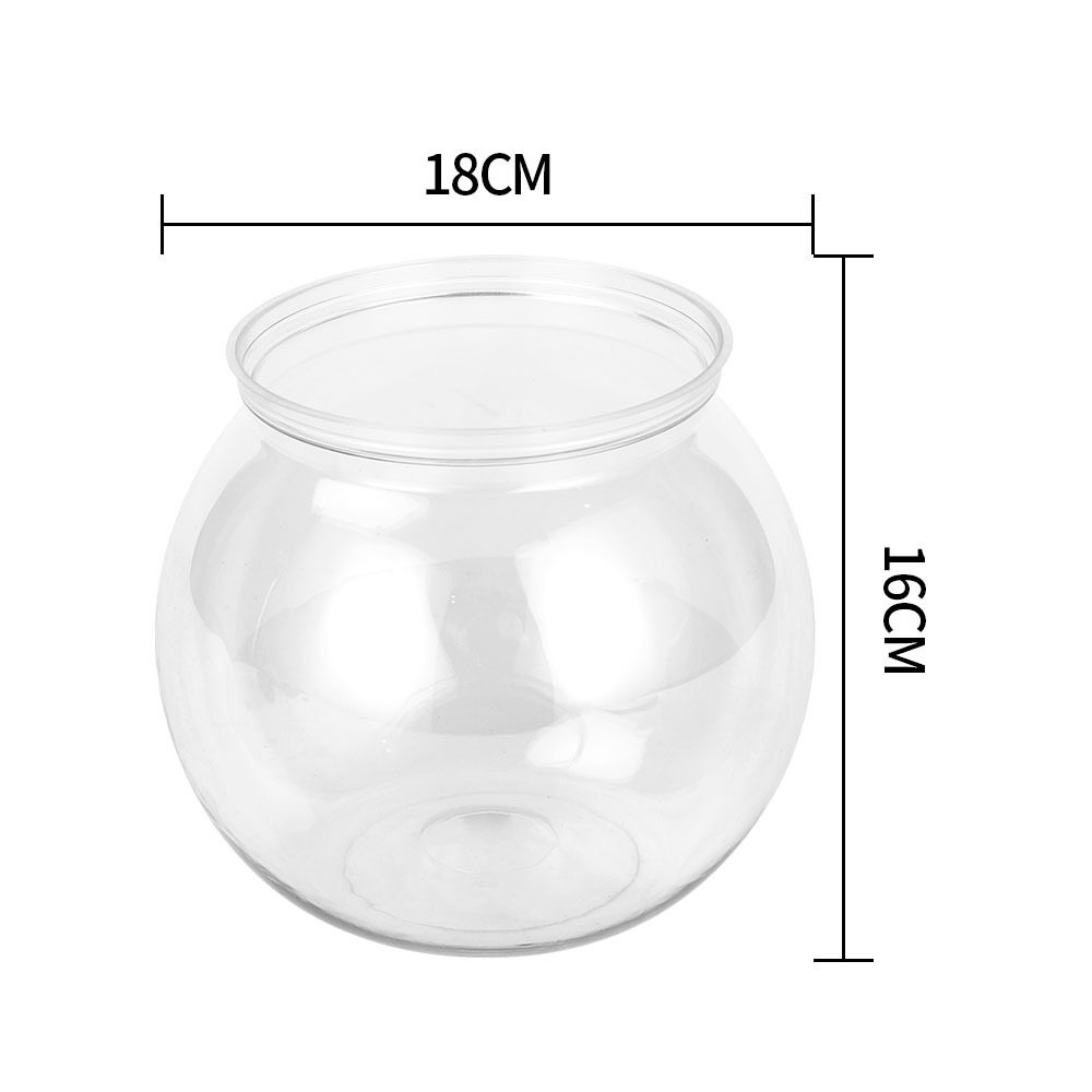 Emango 21CM 18CM 13CM 26CM Super White High Quality Round Transparent ...