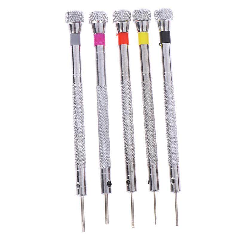 5x Screwdriver Set Eyeglasses Watch Jewelry Watchmaker Repair Precision ...