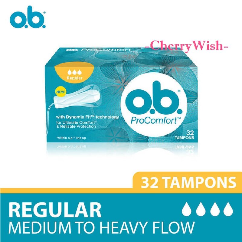 (32s) O.B. Pro Comfort MINI / REGULAR / SUPER Tampon OB | Lazada