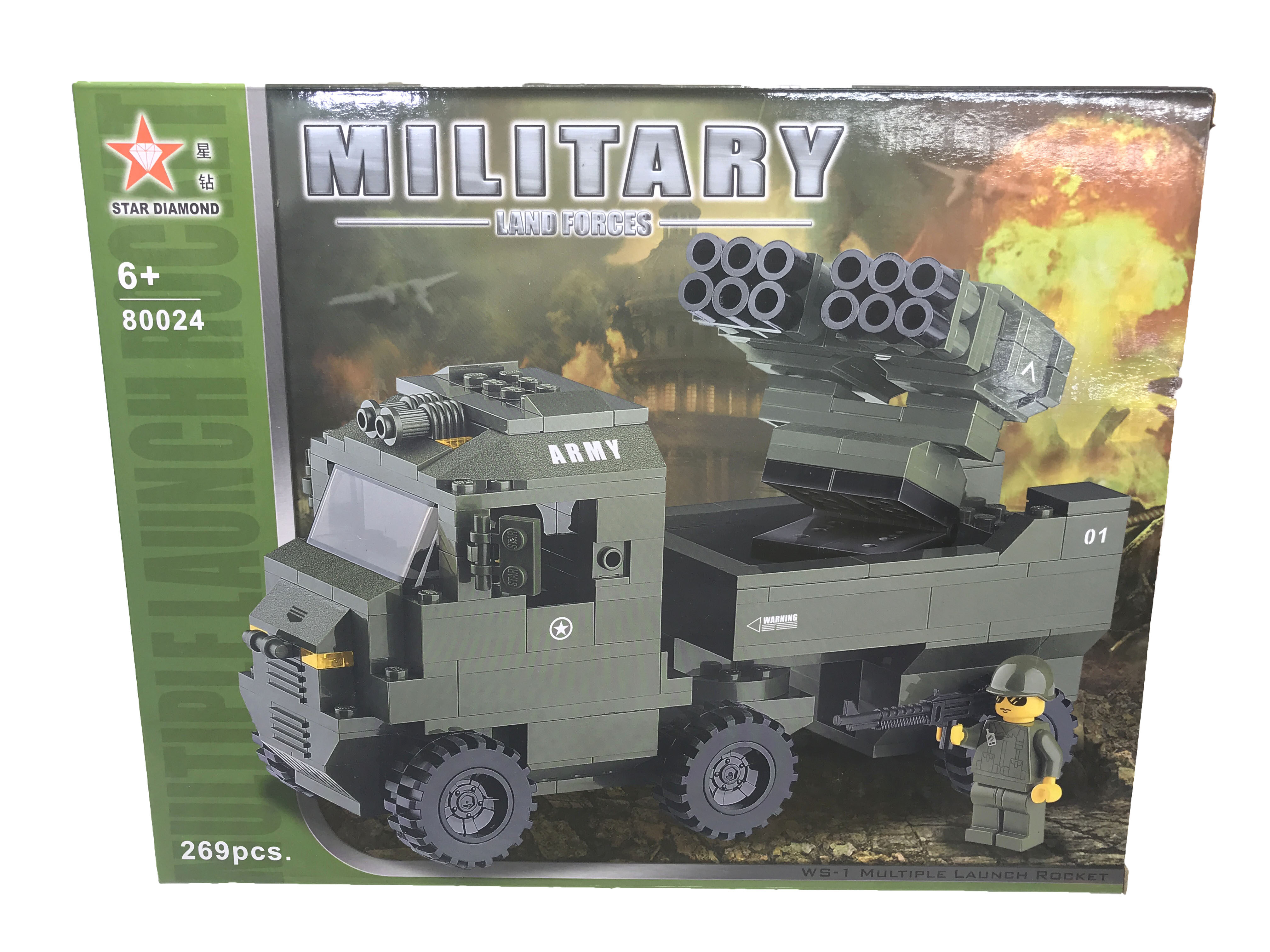 Star Diamond 80024 Military Land Forces Army Car Building Blocks ...