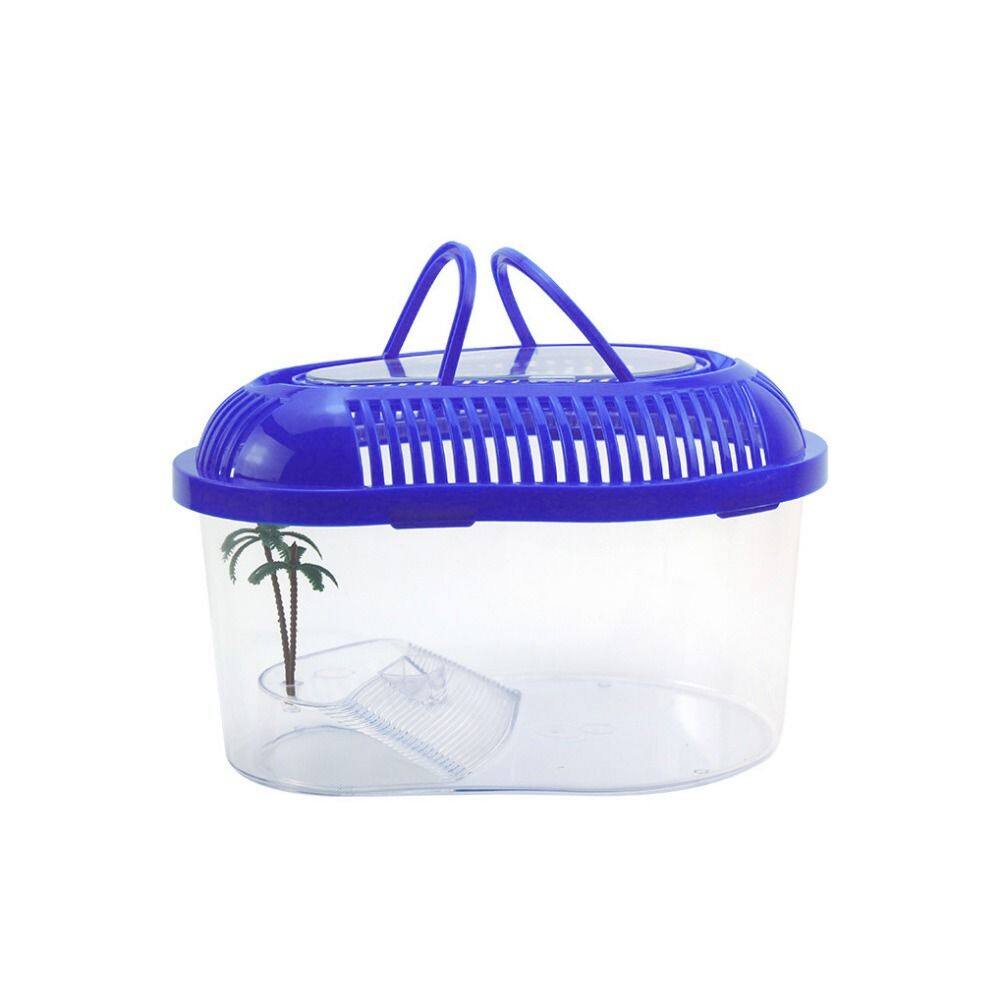 GGTU 1PC Goldfish Feeding Box with Handle Plastic Durable Turtle ...
