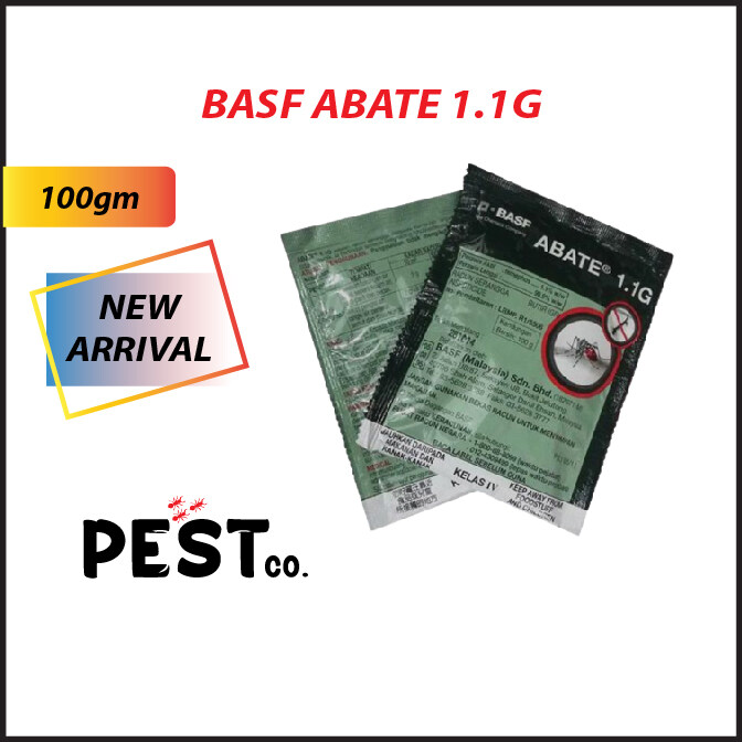 [10g/100g] BASF Abate 1.1G Aedes Mosquito Larvae Killer / Anti mosquito | Lazada