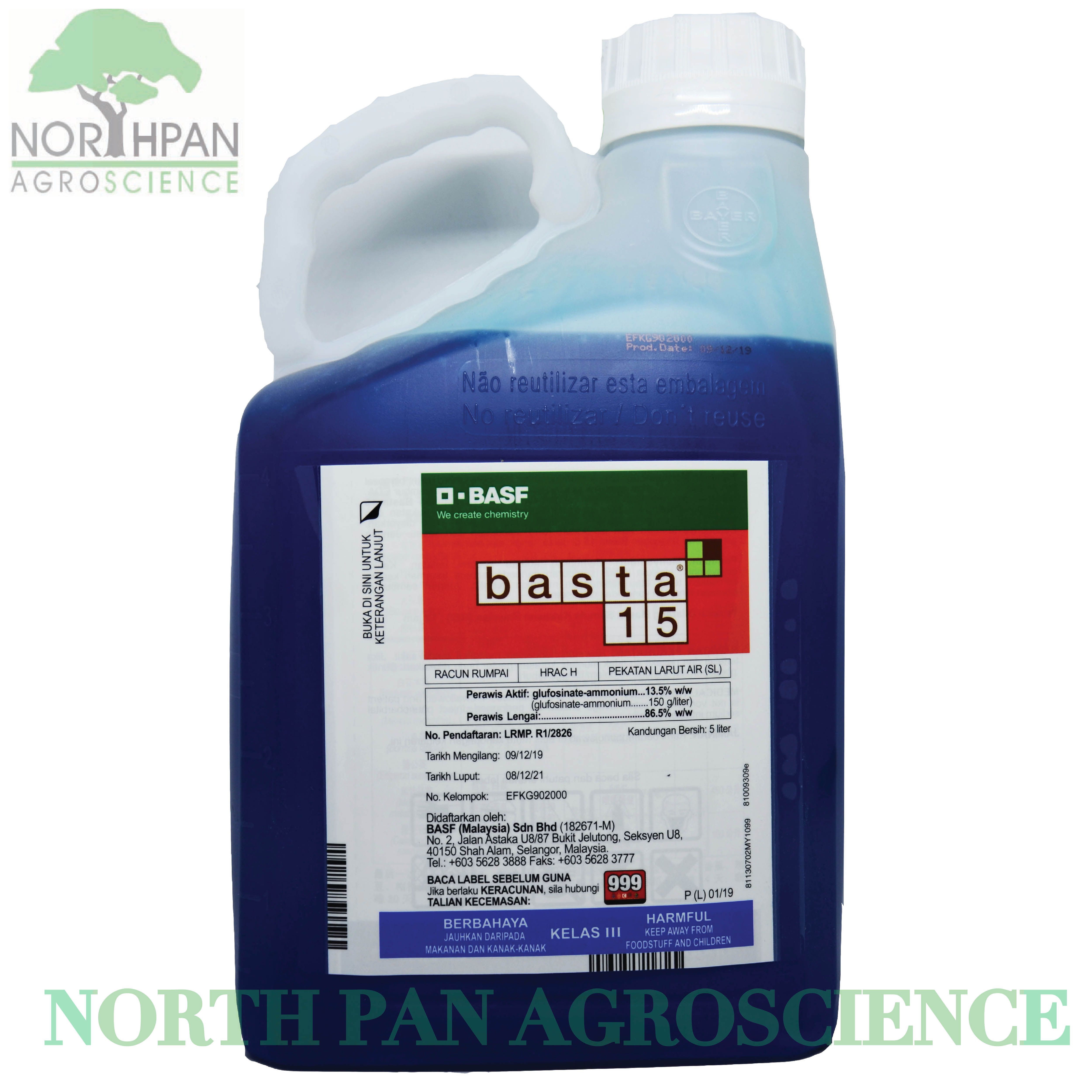 BASTA 15 / 5L / Herbicides / Bayer | Lazada