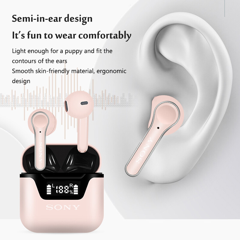 SONY WF-S25 ชุดหูฟังบลูทูธไร้สาย True Wireless ชุดหูฟังสำหรับเล่นกีฬา ...