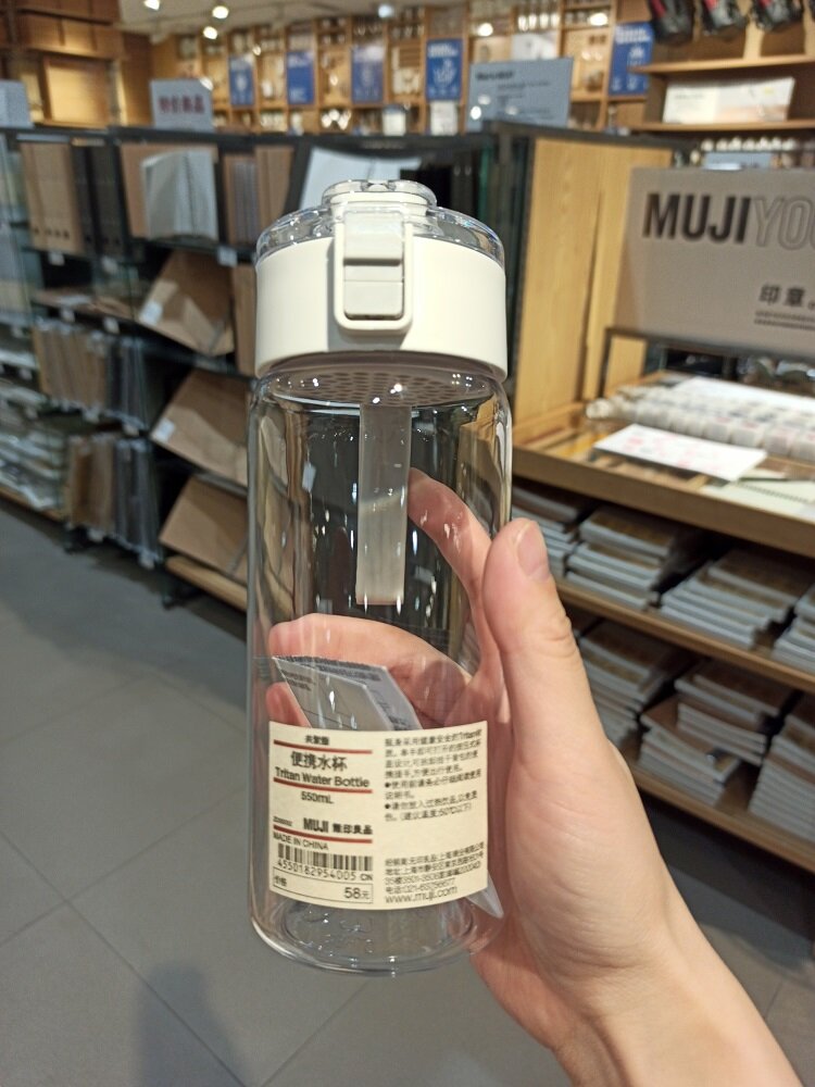 ใหม่ถ้วยถ้วยใส่น้ำพกพา Muji MUJI แบบไม่มีแก้วน้ำโพลีเอสเตอร์ | Lazada.co.th
