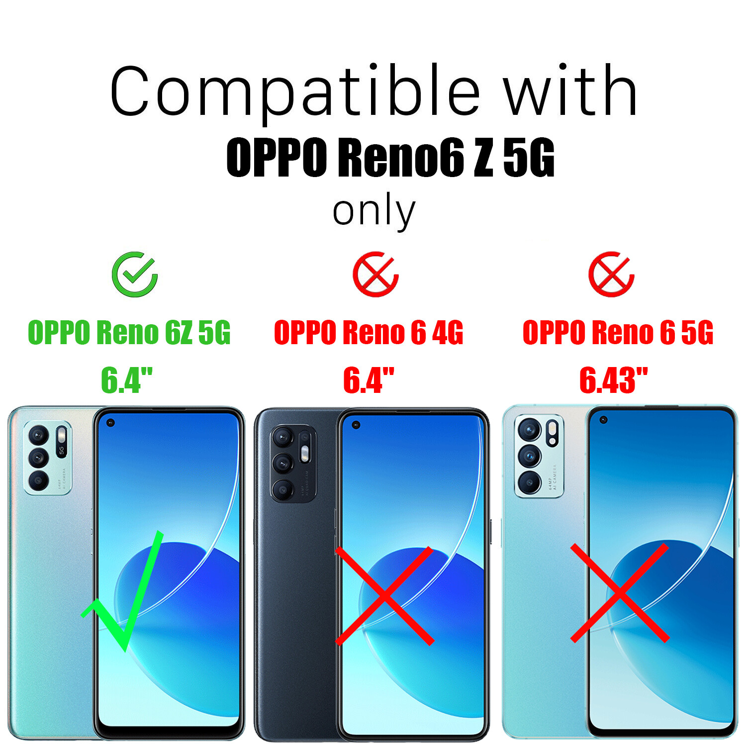 LIFEBELLE สำหรับ OPPO Reno 6 Z 5G + สายรัดข้อมือขาตั้งผู้ถือแฟชั่น ...