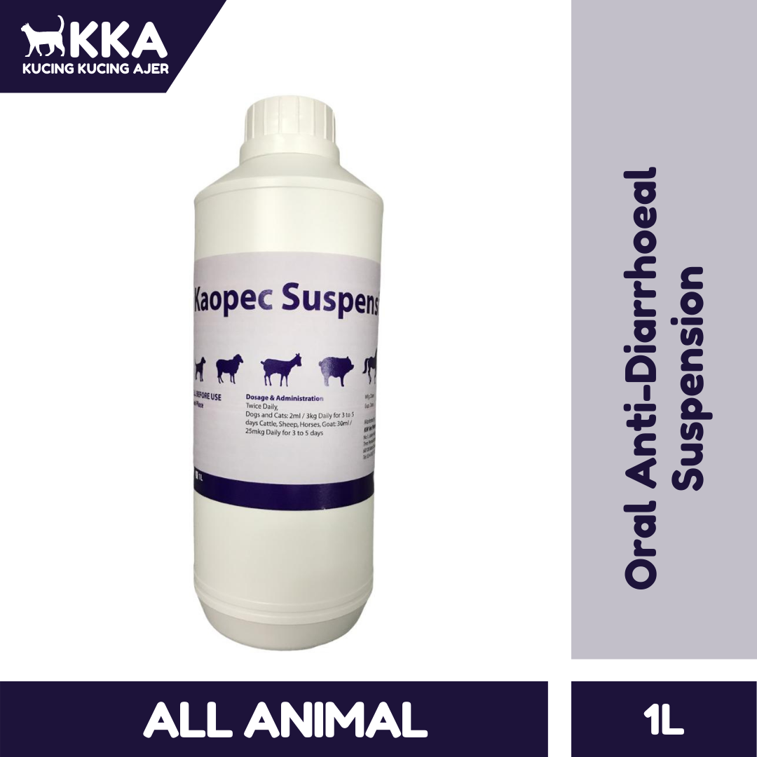 KAOLIN PECTIN 1 LITTER UBAT CIRIT BIRIT BINATANG. | Lazada