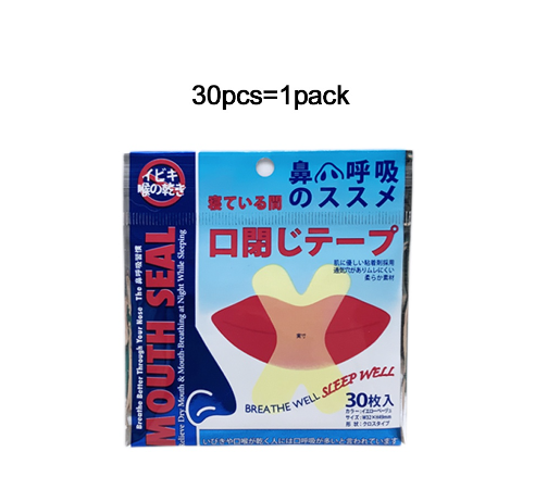 30 pieces Anti Snoring Mouth Tape Seal Transparent Stickers Stop Open ...