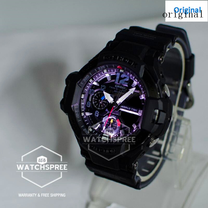(Special Offer) G-Shock Master of G Gravitymaster Black Resin Band ...