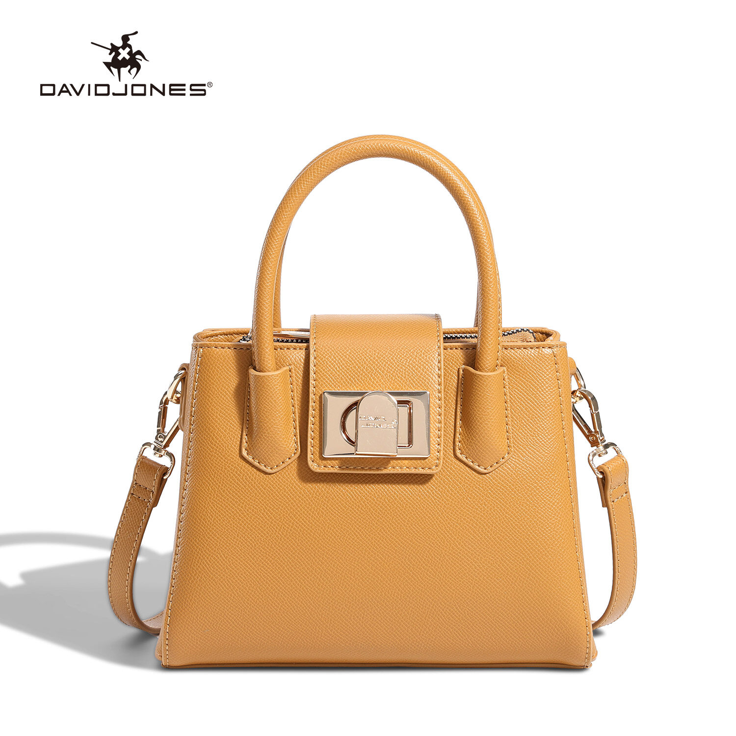 David Jones ปารีสผู้หญิงกระเป๋าหนัง Pu Crossbody กระเป๋าถือหญิงกระเป๋าสะพายไหล่ผู้หญิงขนาดเล็ก ...