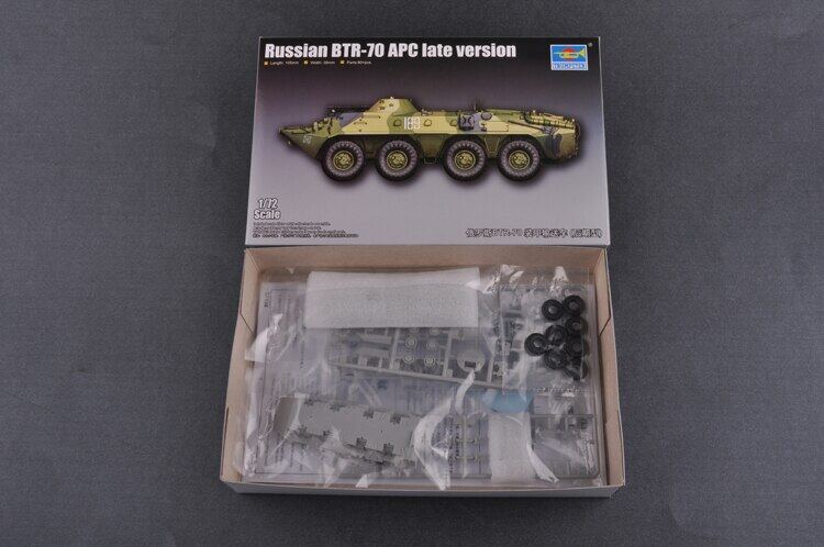 1:72 Scale ถัง N BTR-70 APC รุ่นที่ใหม่กว่าถังตัวถัง DIY ถังเก็บ ...