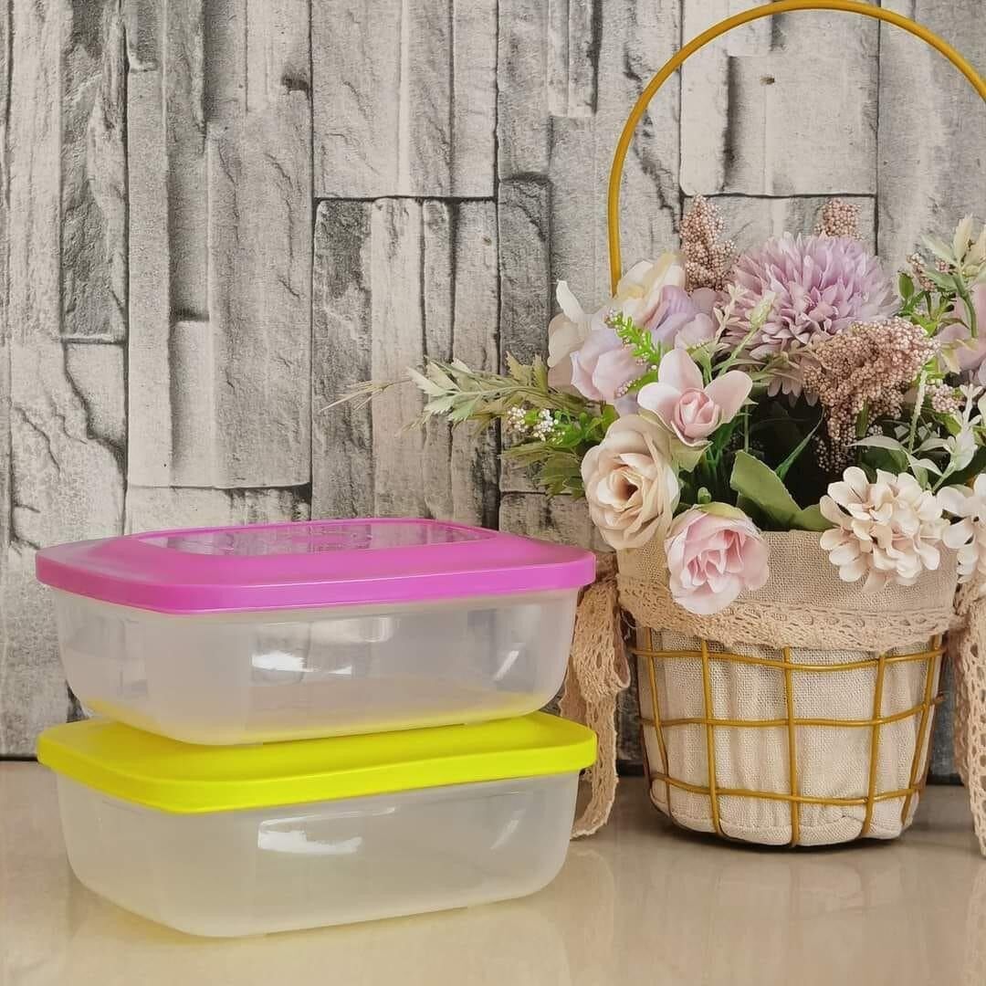 Tupperware Small Rectangular Saver 500ml/ Bekas makanan/ Food container ...