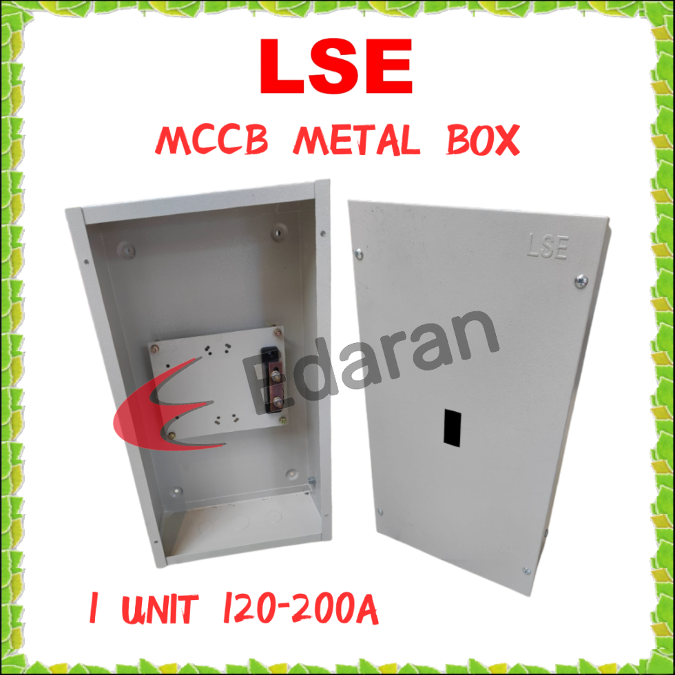 LSE MCCB METAL BOX 1 UNIT X 120A-200A (INDOOR) | Lazada