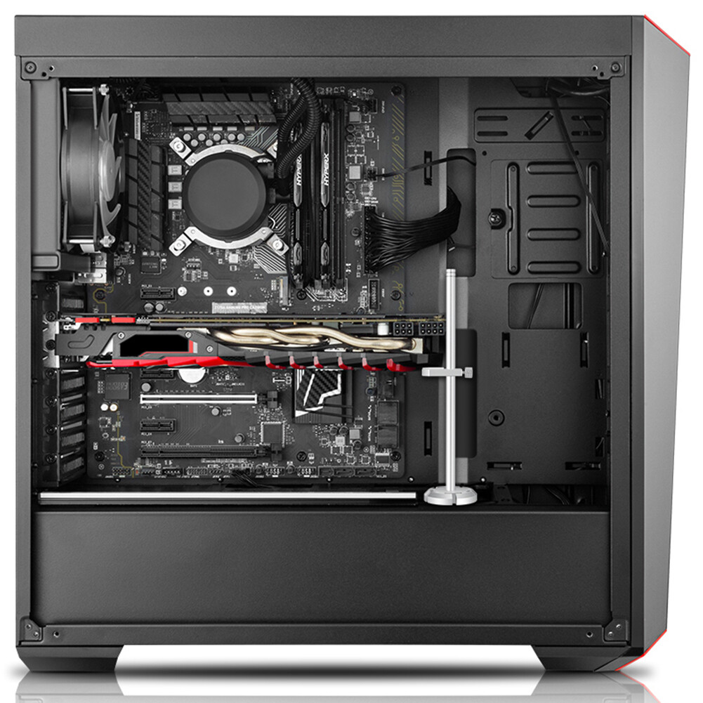 “Always Lower Price” AX-B100กราฟิกการ์ดGPUการ์ดที่จับอลูมิเนียมสีดำ ...