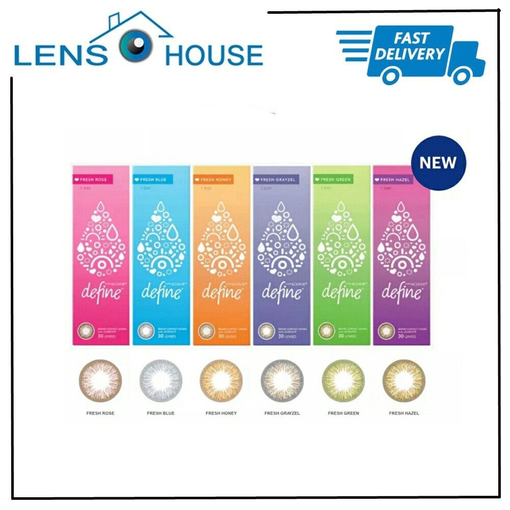 1 Day Acuvue Define Fresh (30piece/box) Daily Color | Lazada