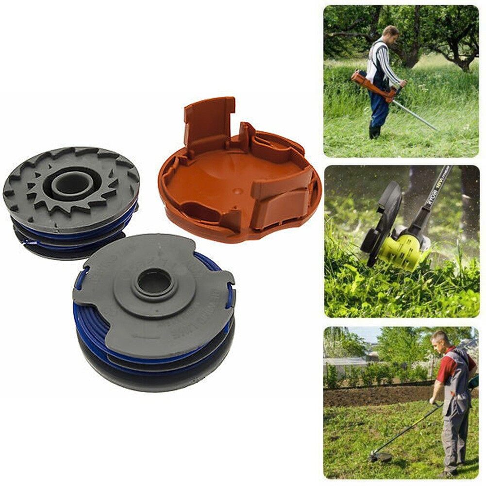 สายที่ป้องกันแกนม้วน Strimmer 9648587-25สำหรับ FLYMO Mini Trim Auto ...