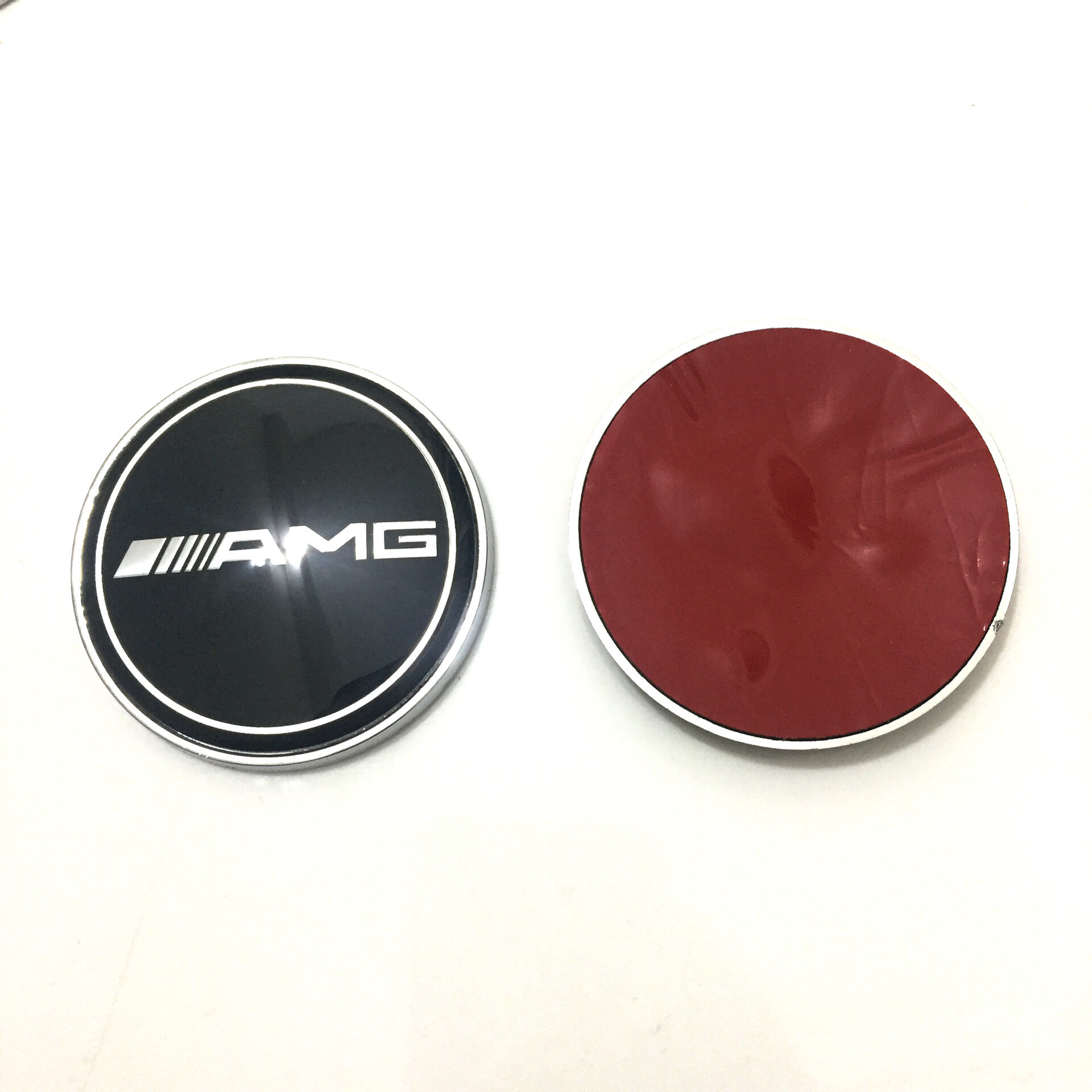 57mm Car hood logo bonnet sticker Front emblem for Mercedes Benz C63 ...