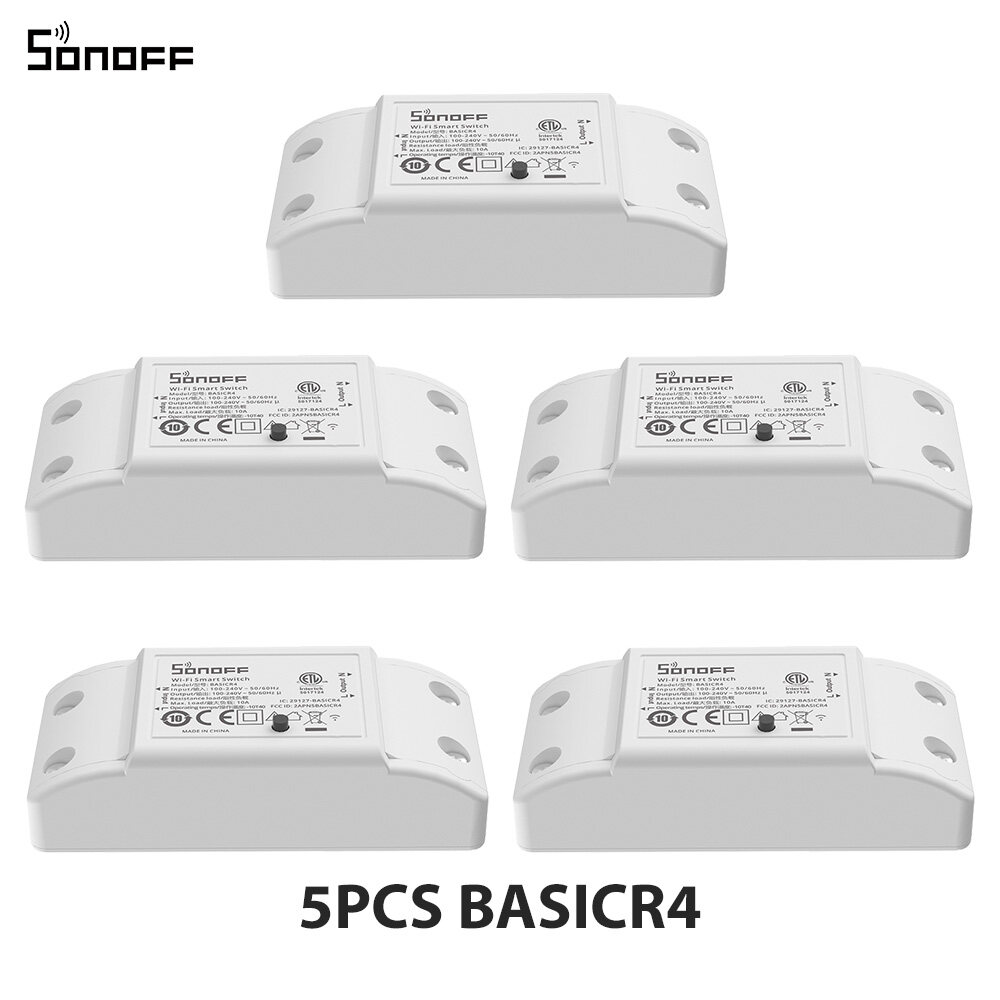 SONOFF WiFi Smart Switch BASICR4 with ESP32 Chip Magic Switch Mode ...