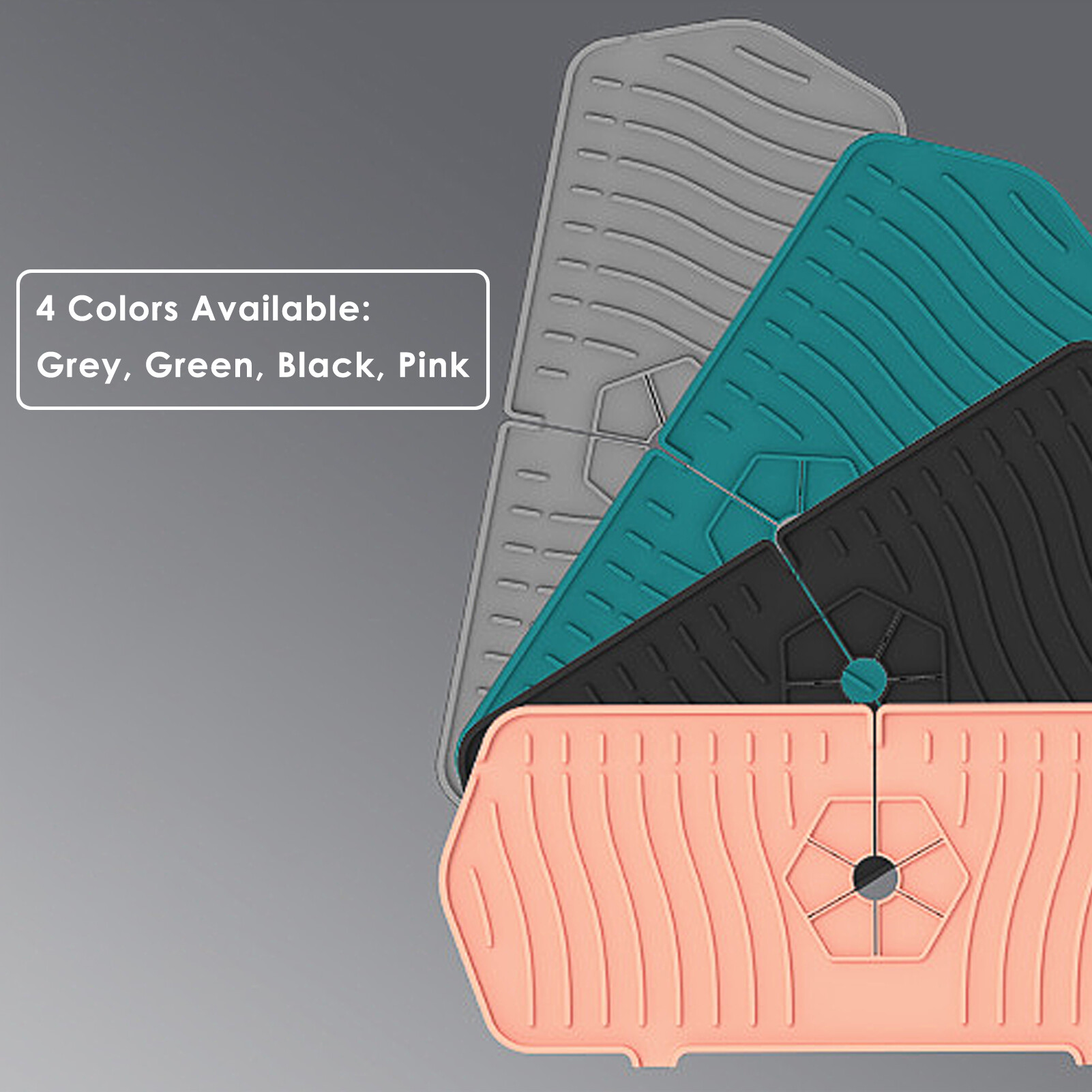 Splash Guard Gadgets ห้องอาบน้ำ Sink Protector Water Collector Mat ก๊อก ...