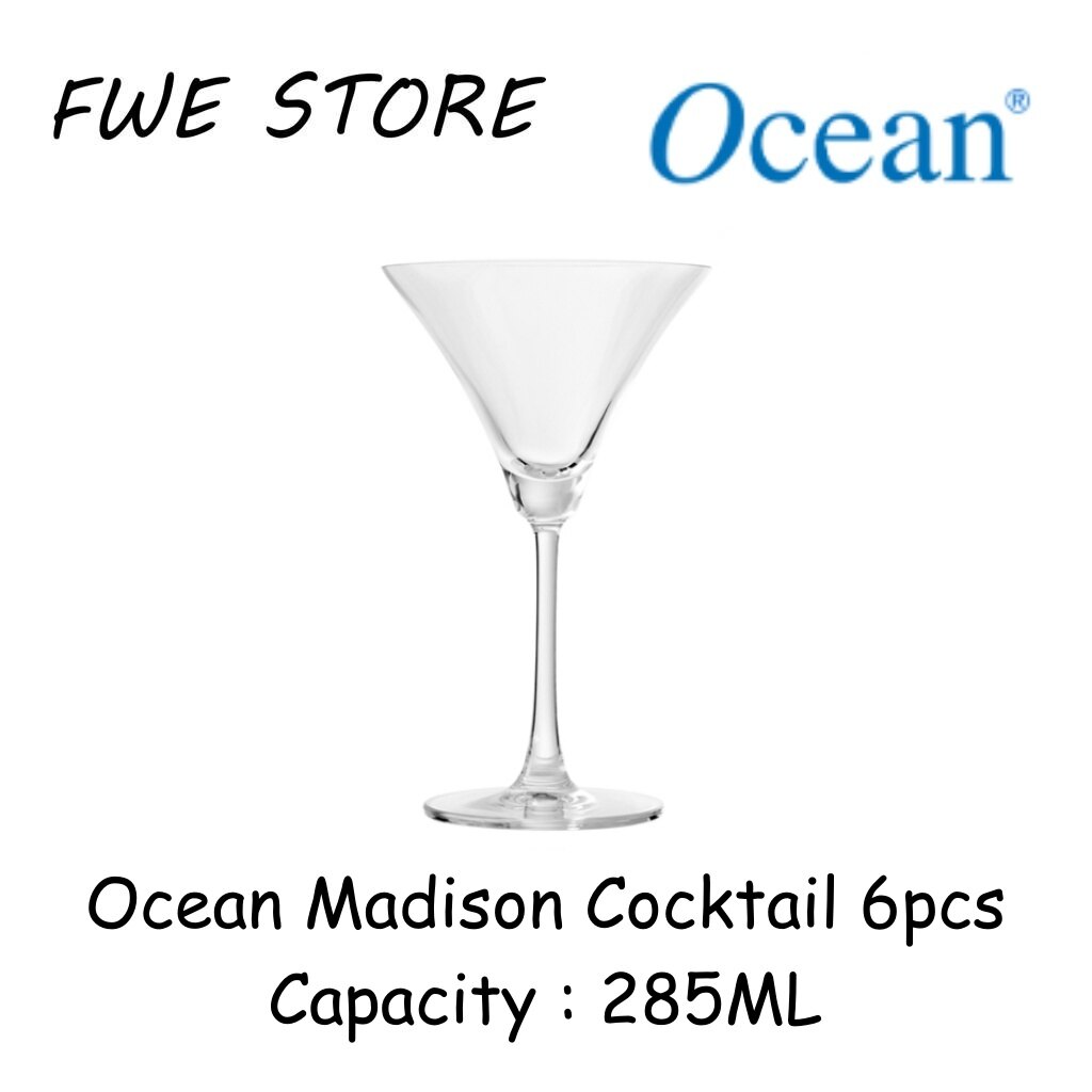 Ocean Glassware 1015C10 Madison Cocktail Set of 6pcs | Lazada