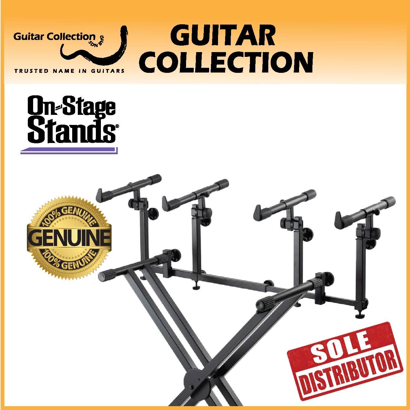 On Stage KSA8500 Deluxe Keyboard Tier (Fits 18.5" - 32" Wide Keyboard ...