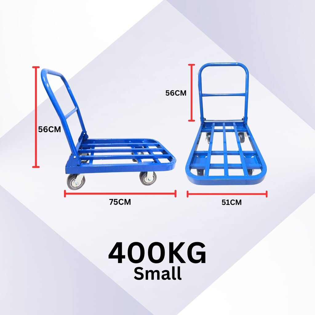 Trolley 4-Wheel Hand Grid (400kg & 500kg) Trolley Pallet truck freight ...