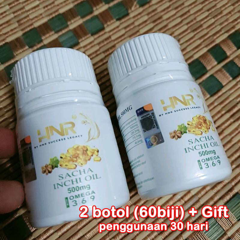💊 Sacha Inchi Oil HNR pilihan anda - HALAL & LULUS KKM | Lazada