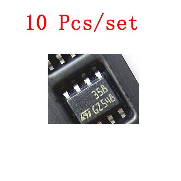 10 Pcs/Set LM358 SMD SOP-8 Operational Amplifier Chip LM358DT | Lazada