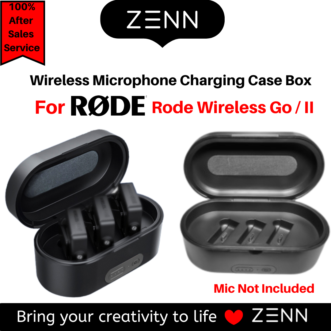 Wireless Microphone Charging Case Box for Rode Wireless Go / Rode ...