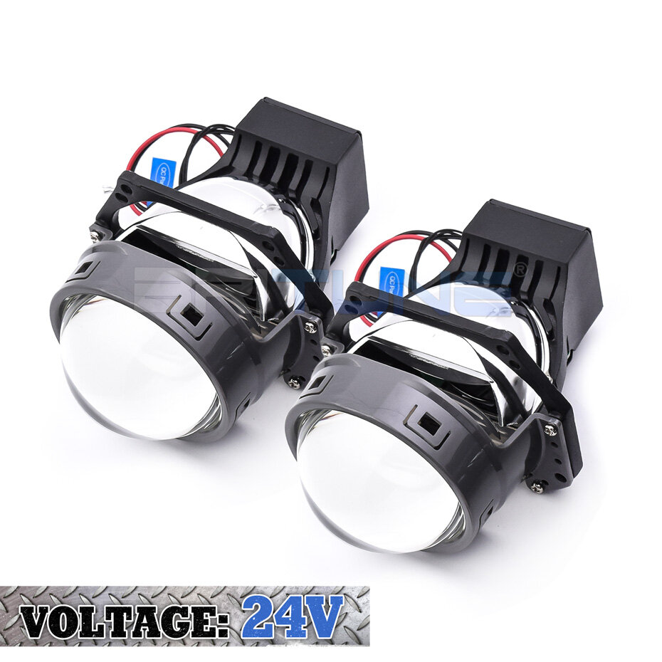 Bi-Led เลนส์3.0 Hella 3R G5 12V 24V LED Projector ไฟหน้าเลนส์ Dual ...