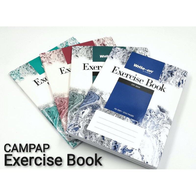 CAMPAP Exercise Book 70gsm F5 Size | Lazada
