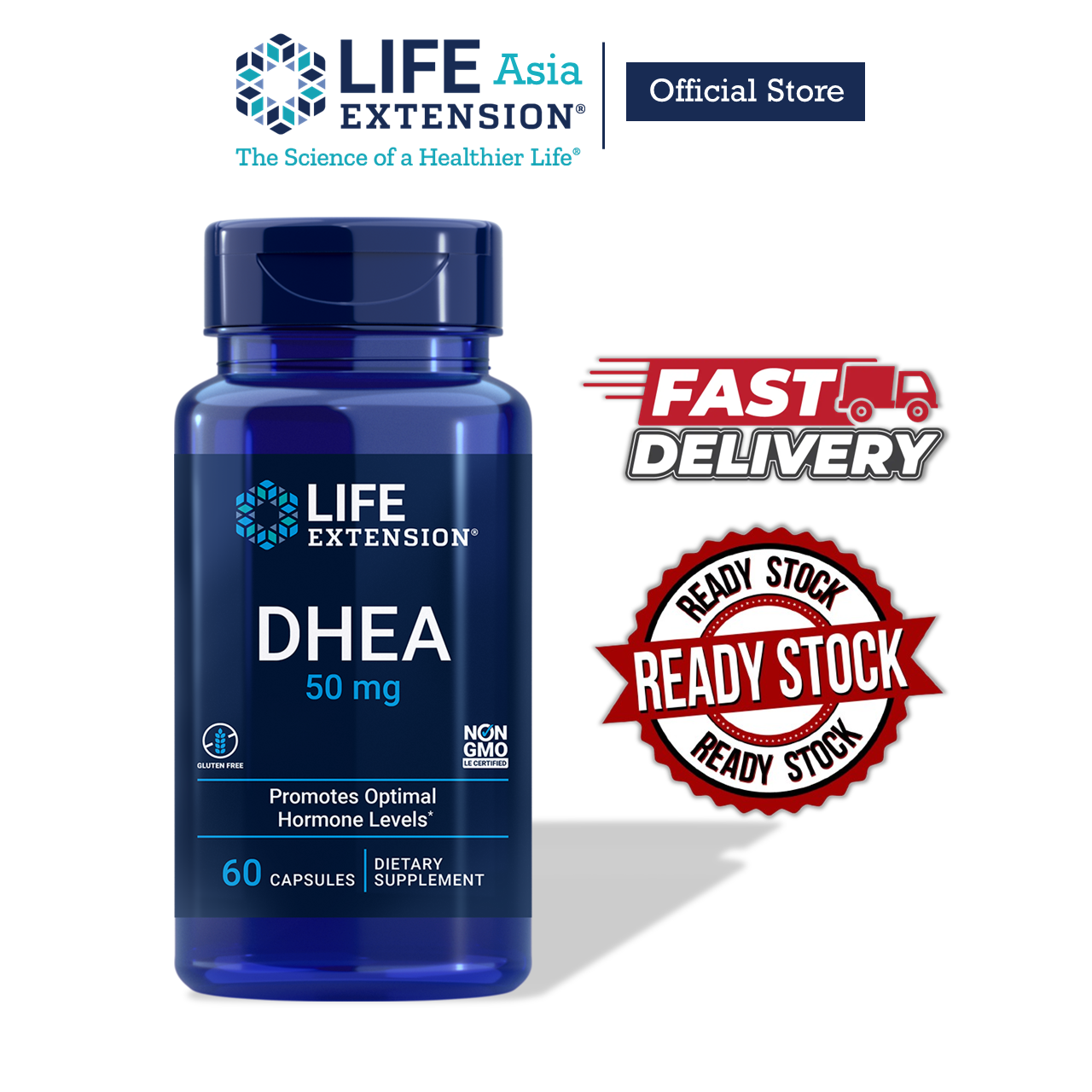 LIFE EXTENSION DHEA 50 Mg 60 Capsules | Lazada