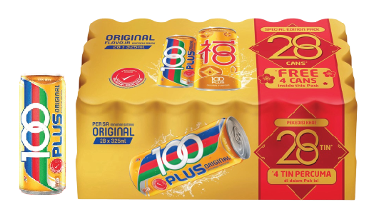 100PLUS Isotonic Drink Can (Ori) 325ML x 28'S | Lazada