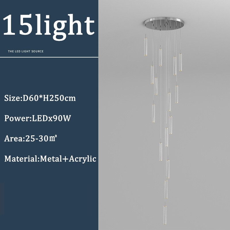 TRAZOS Ceiling Lights Modern Acrylic Glass led Pendant Lights Hanglamp ...