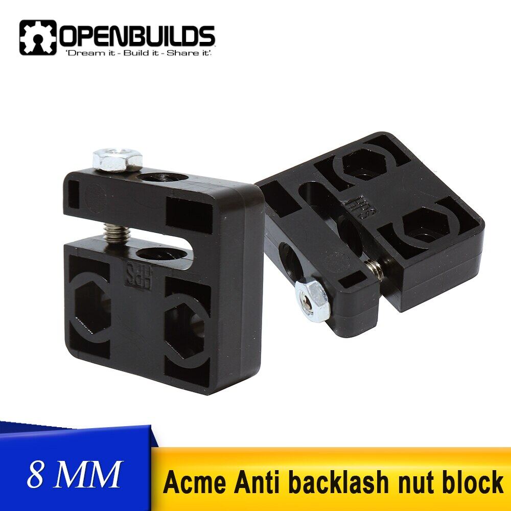 Openbuilds 8mm Acme Anti Backlash Nut Block 3d Printer Accessories T ...